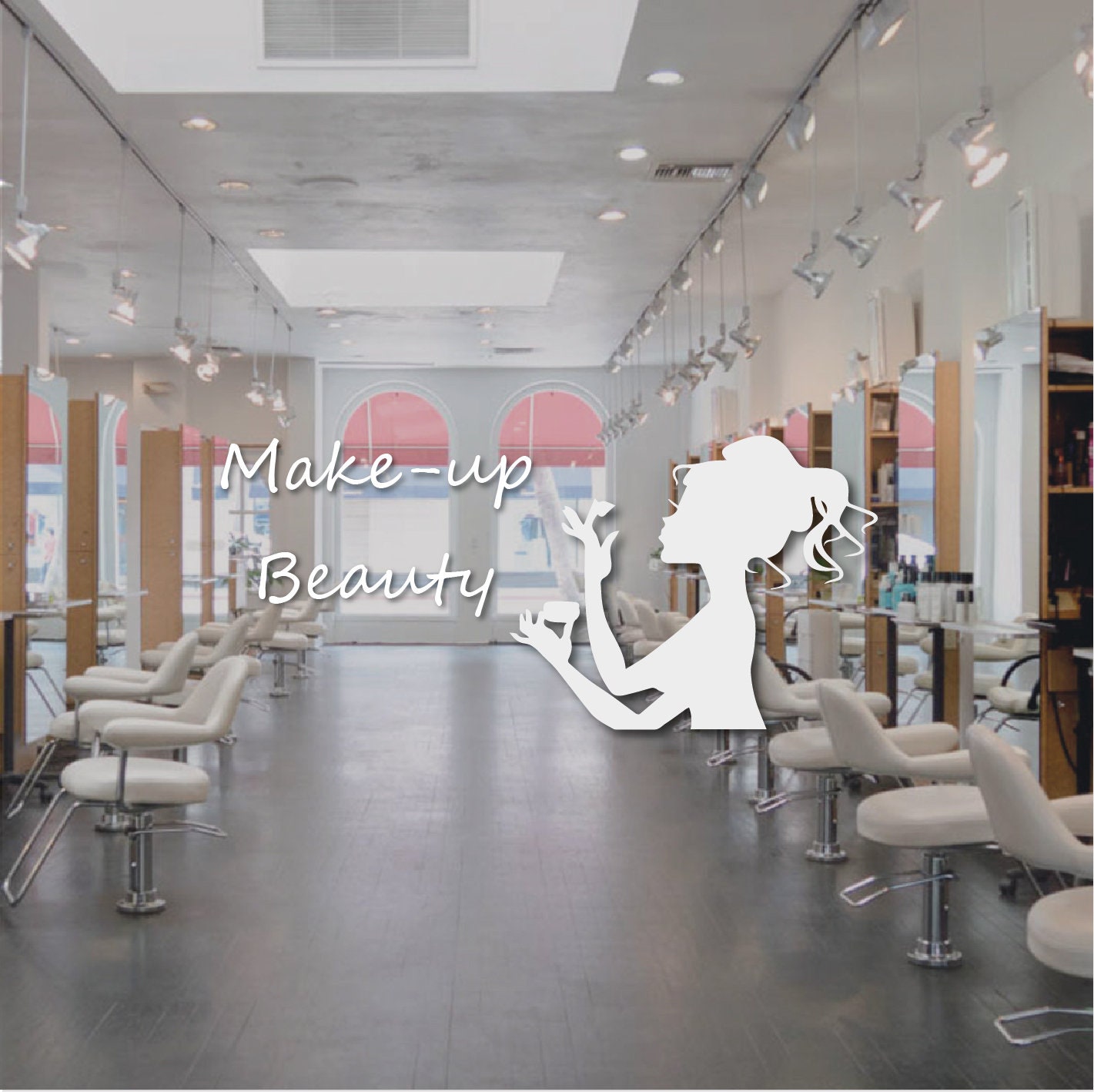 Hair & Beauty Salon Business Window Decals Aesthetic Beauty - Etsy UK