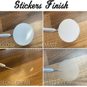 Blanche Botanical Floral Stickers I Wedding & Party I Personalised Text ...