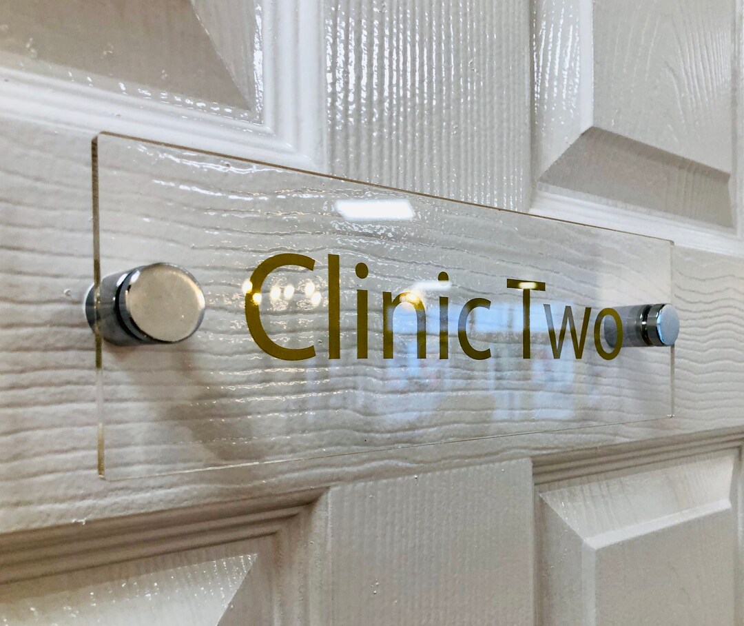 Reception Office Salon Door Plaque | Directional Sign |house and Office ...