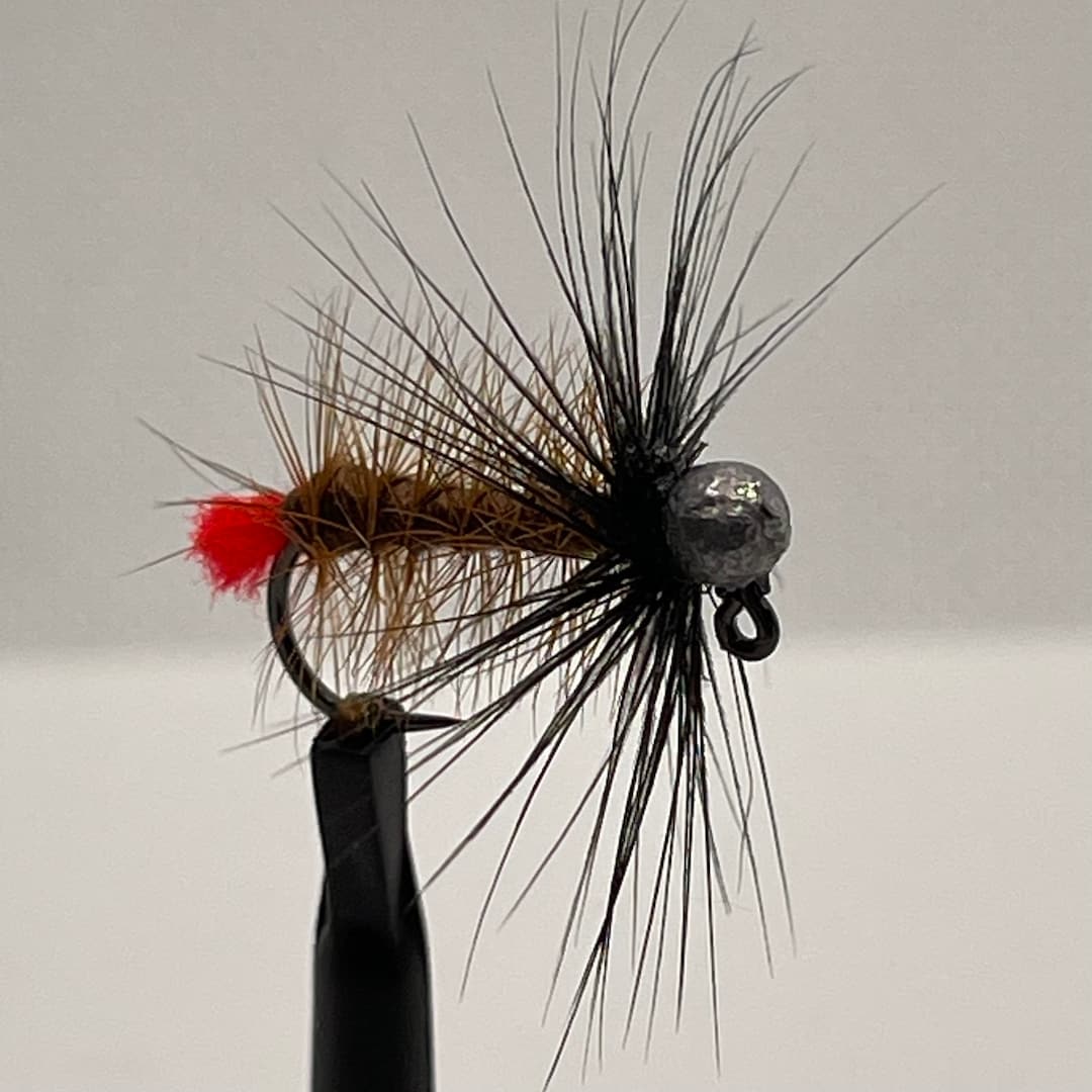 6 Crackleback Flies Fishing Fly Jig Hook #6 Custom Hand Made in USA - Etsy