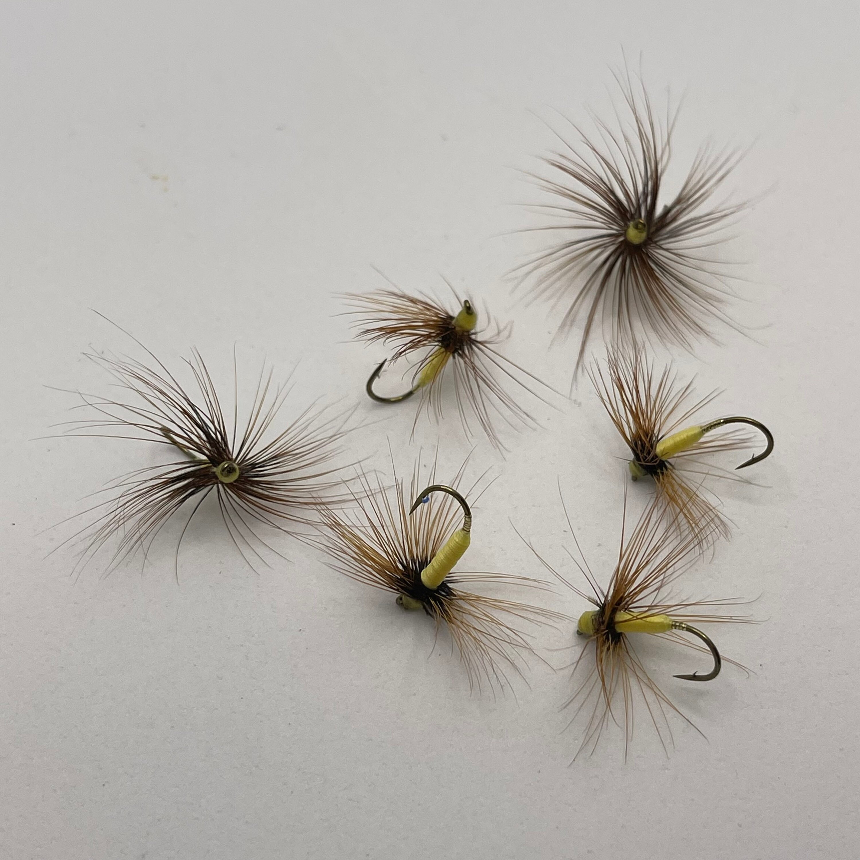6 Soft Hackle Dry Flies Fishing Fly Hook 12 Custom Hand Made in USA - Etsy