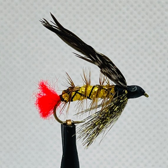 6 Invicta Red Tailed Wet Flies Fly Fishing Hook Size 10 - Etsy UK