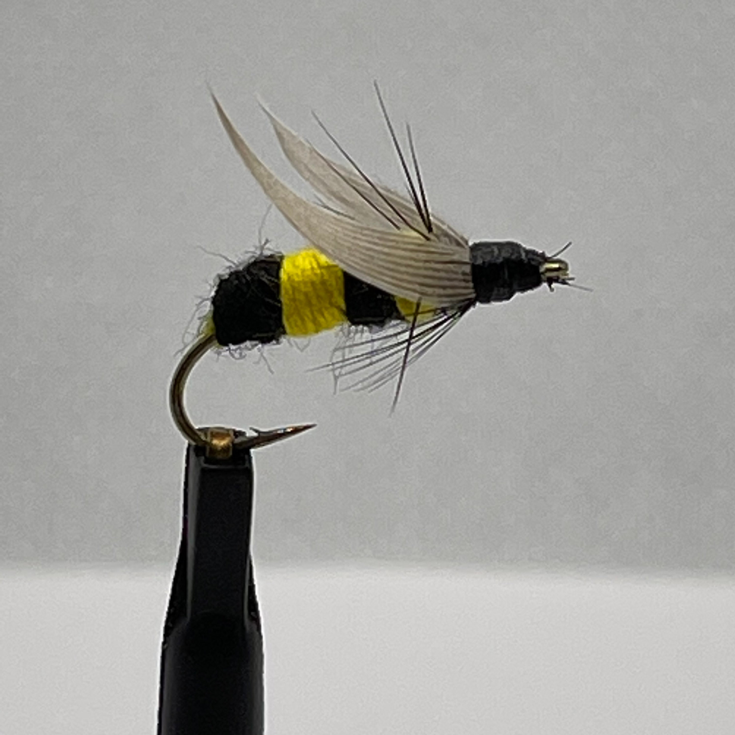 6 Western Bee Dry Flies Fly Fishing Hook 12 Hand Made Custom in USA - Etsy