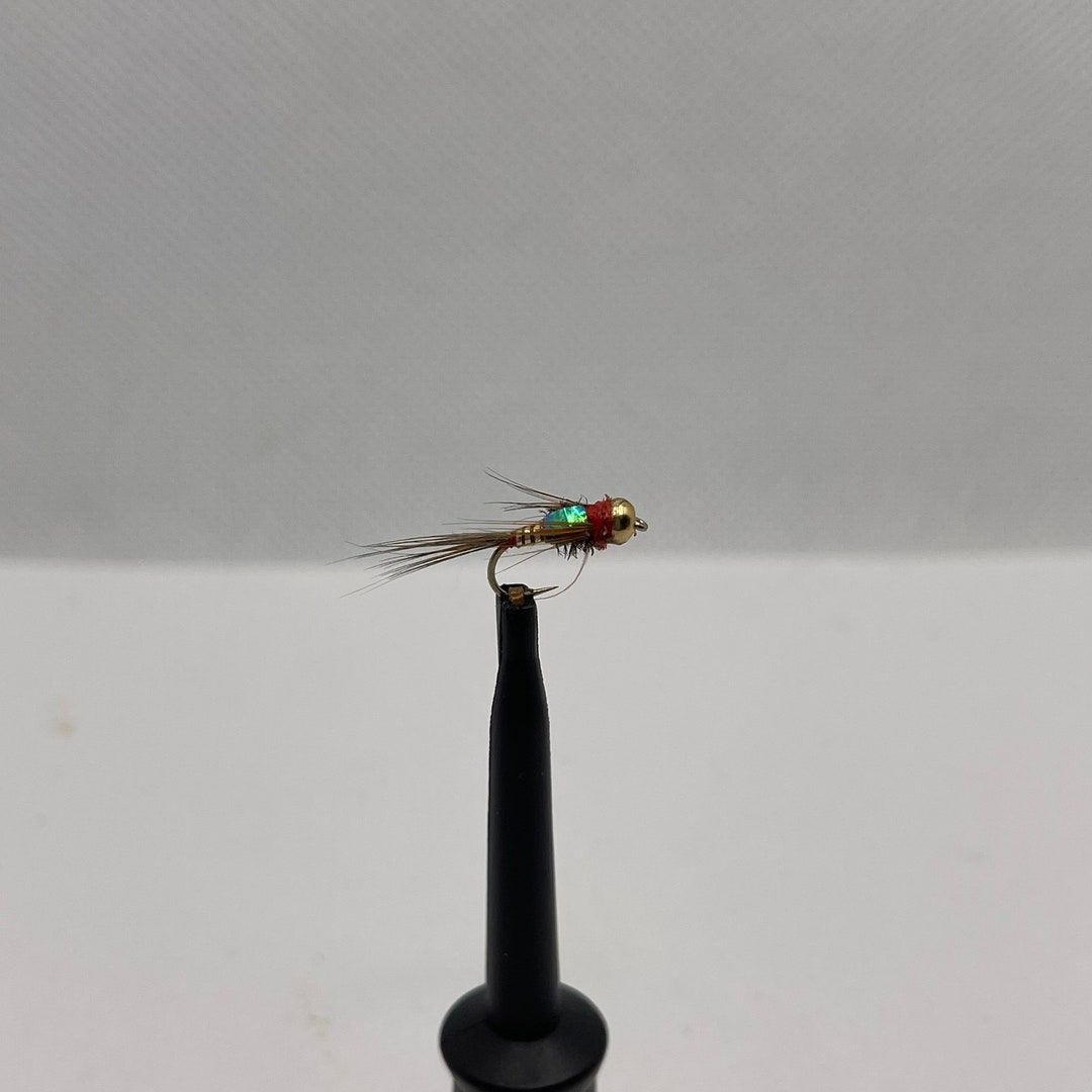 6 Lightning Bug Nymph Fly Fishing Hook 14 Custom Made in USA - Etsy