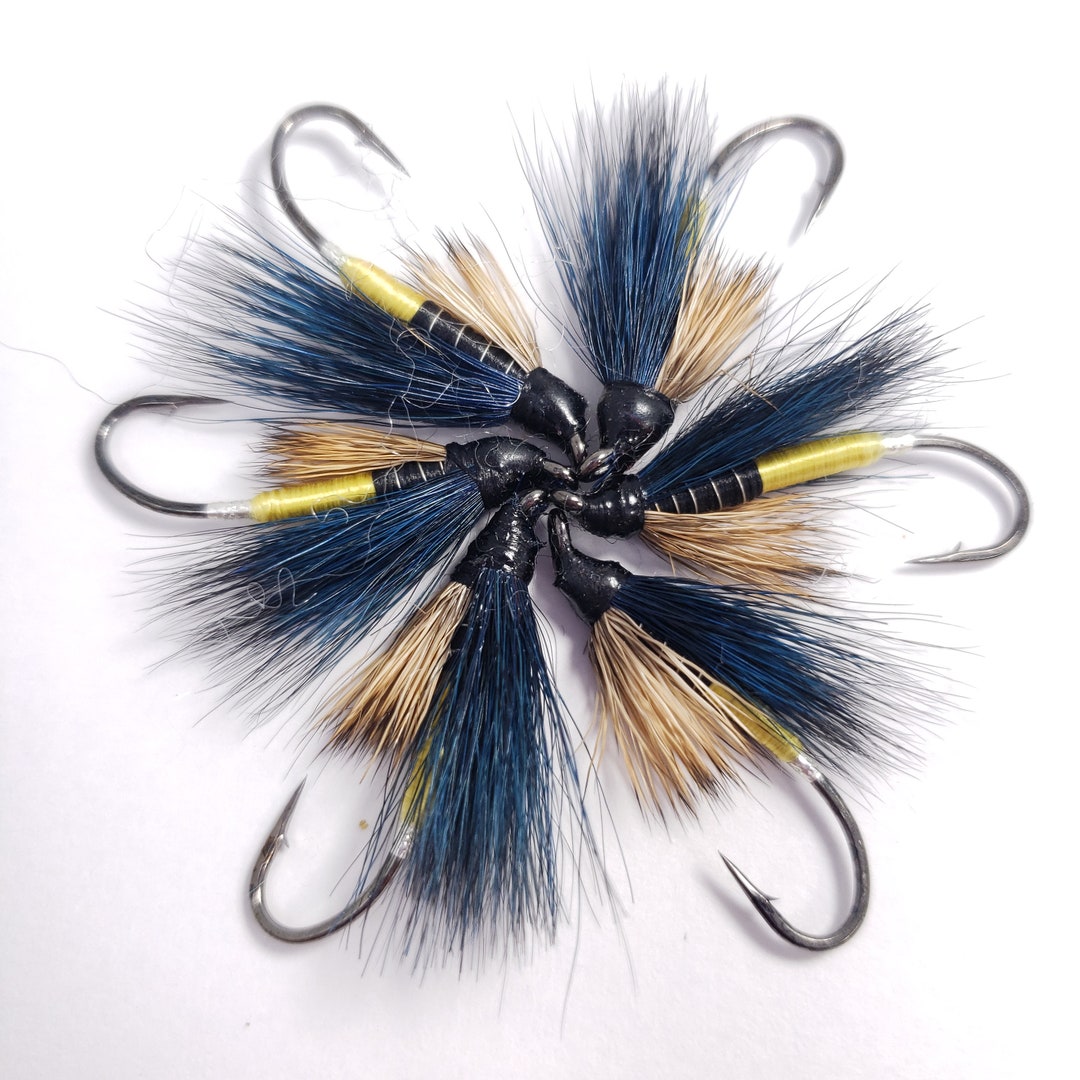 6 Atlantic Salmon Flies Fishing Fly Hook 6 Custom Hand Made in USA - Etsy