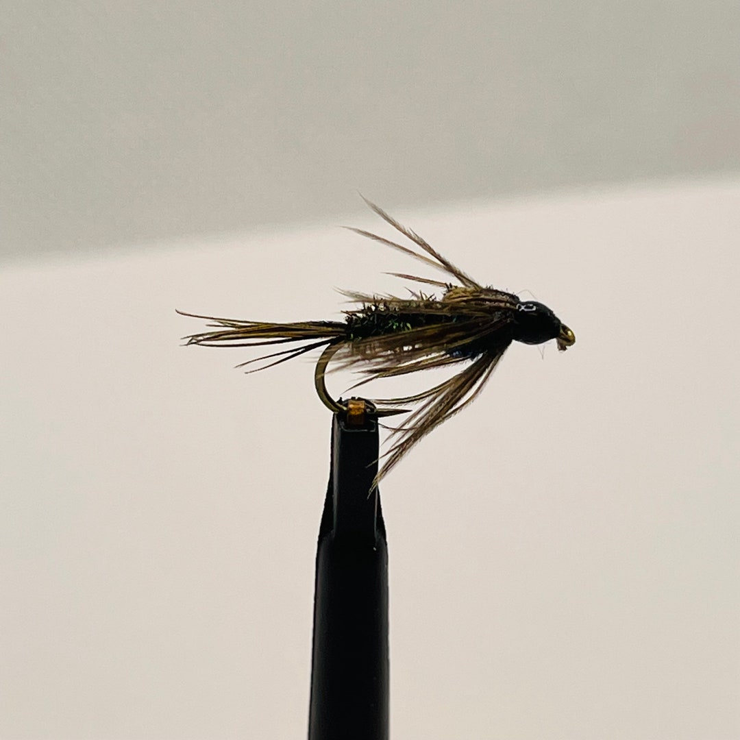 5 Pheasant Tail Nymph Fly Fishing Fly Hook 12 Custom Hand Made in USA ...