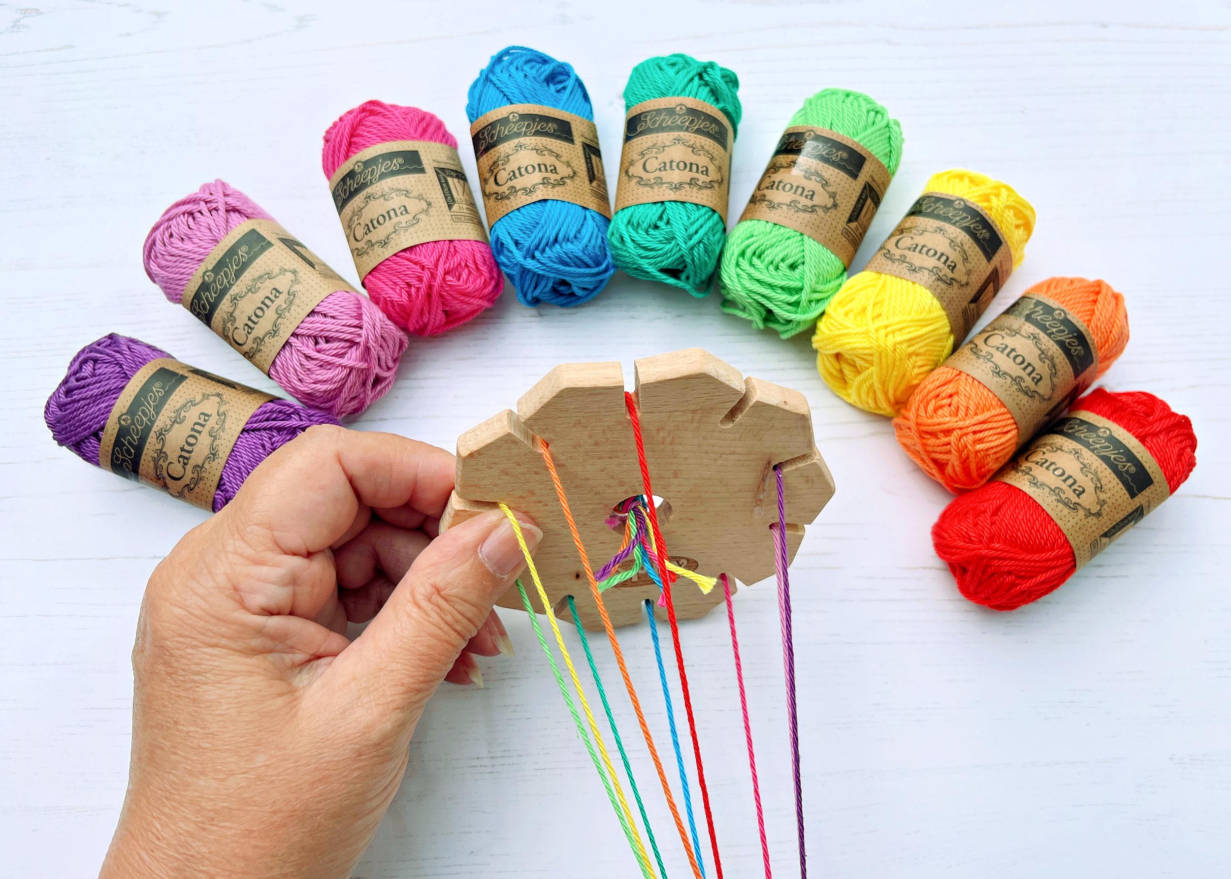 Wooden Braiding Star Starter Kit | Craft Kits for Kids UK, DIY Kit ...