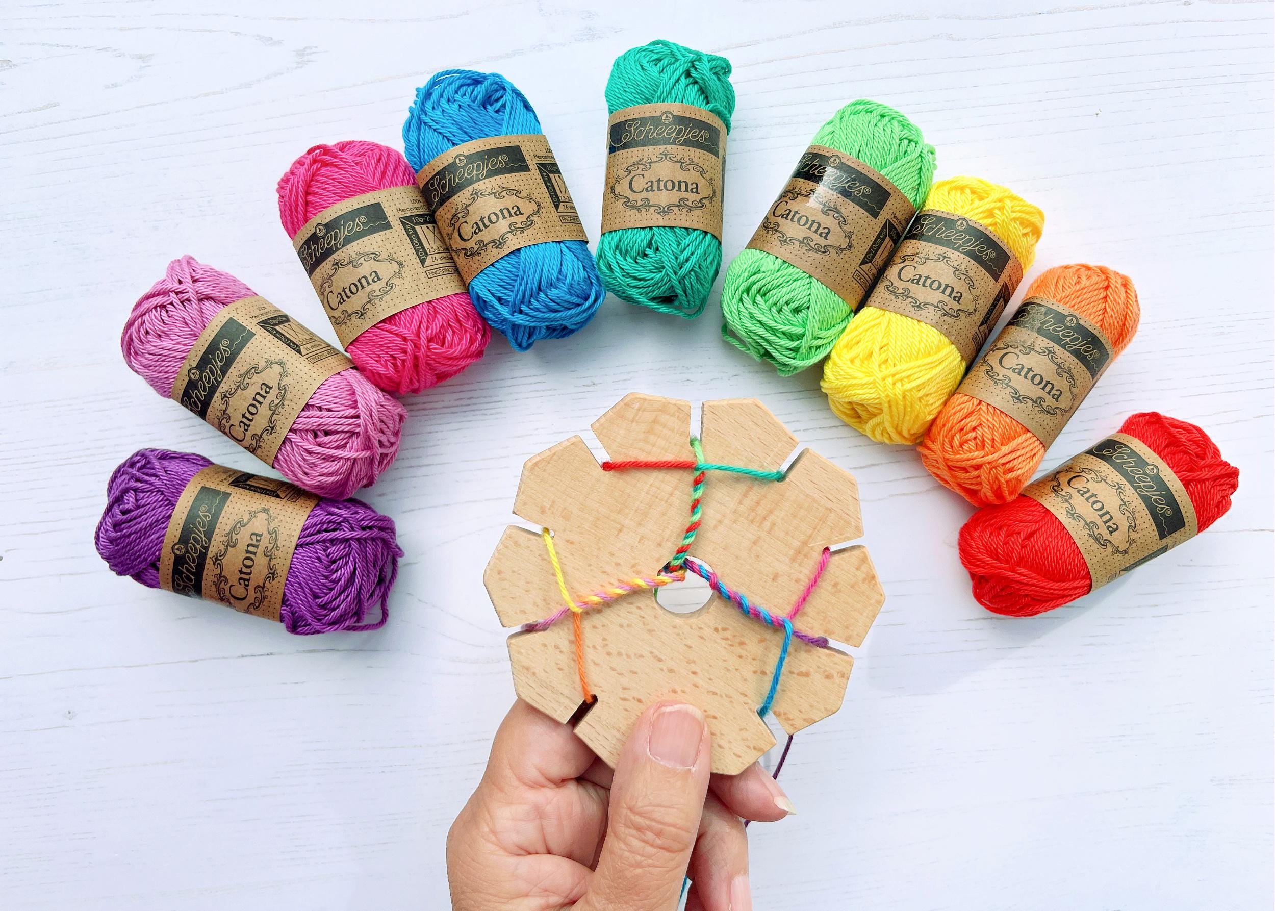 Wooden Braiding Star Starter Kit | Craft Kits for Kids UK, DIY Kit ...