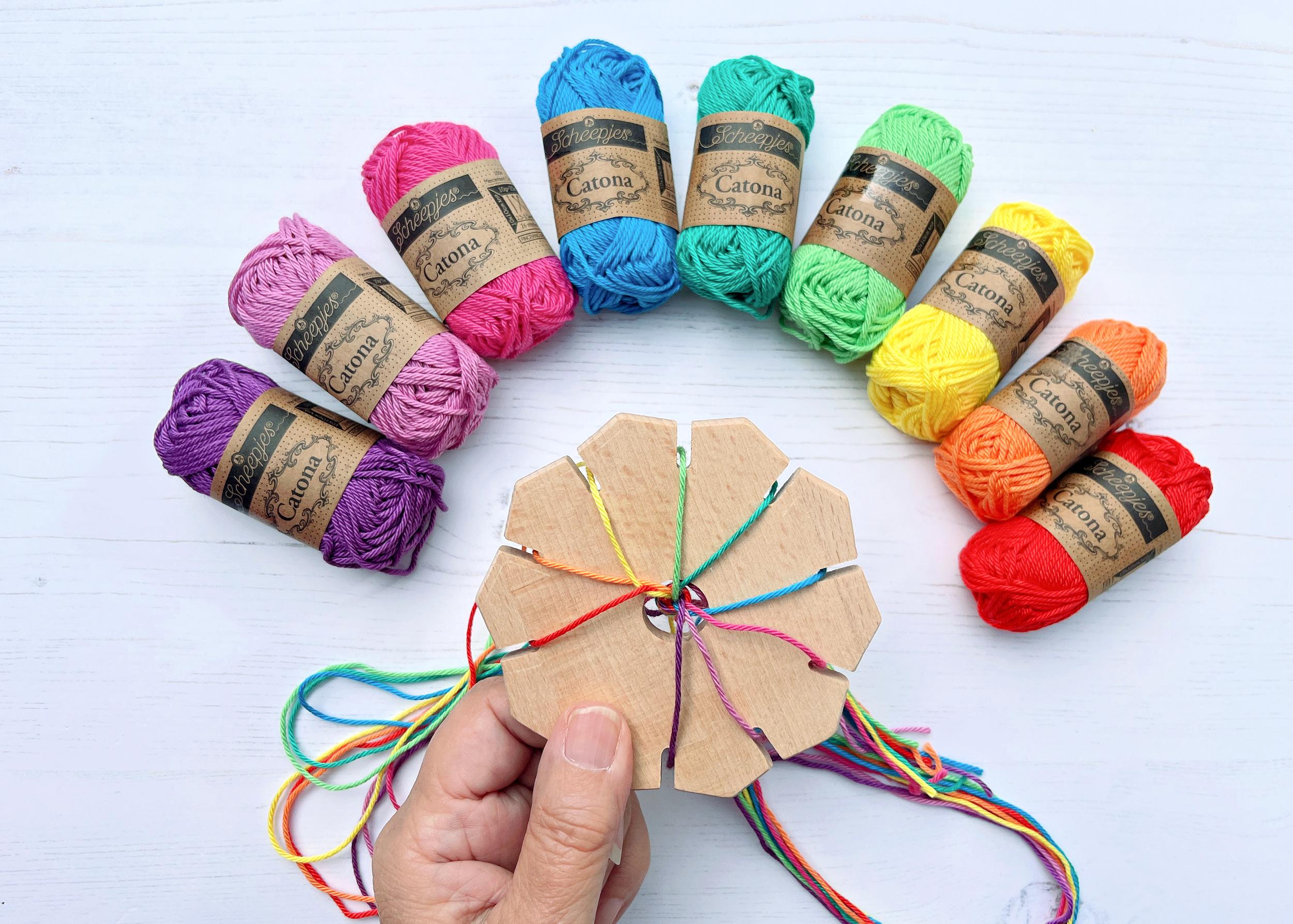 Wooden Braiding Star Starter Kit | Craft Kits for Kids UK, DIY Kit ...