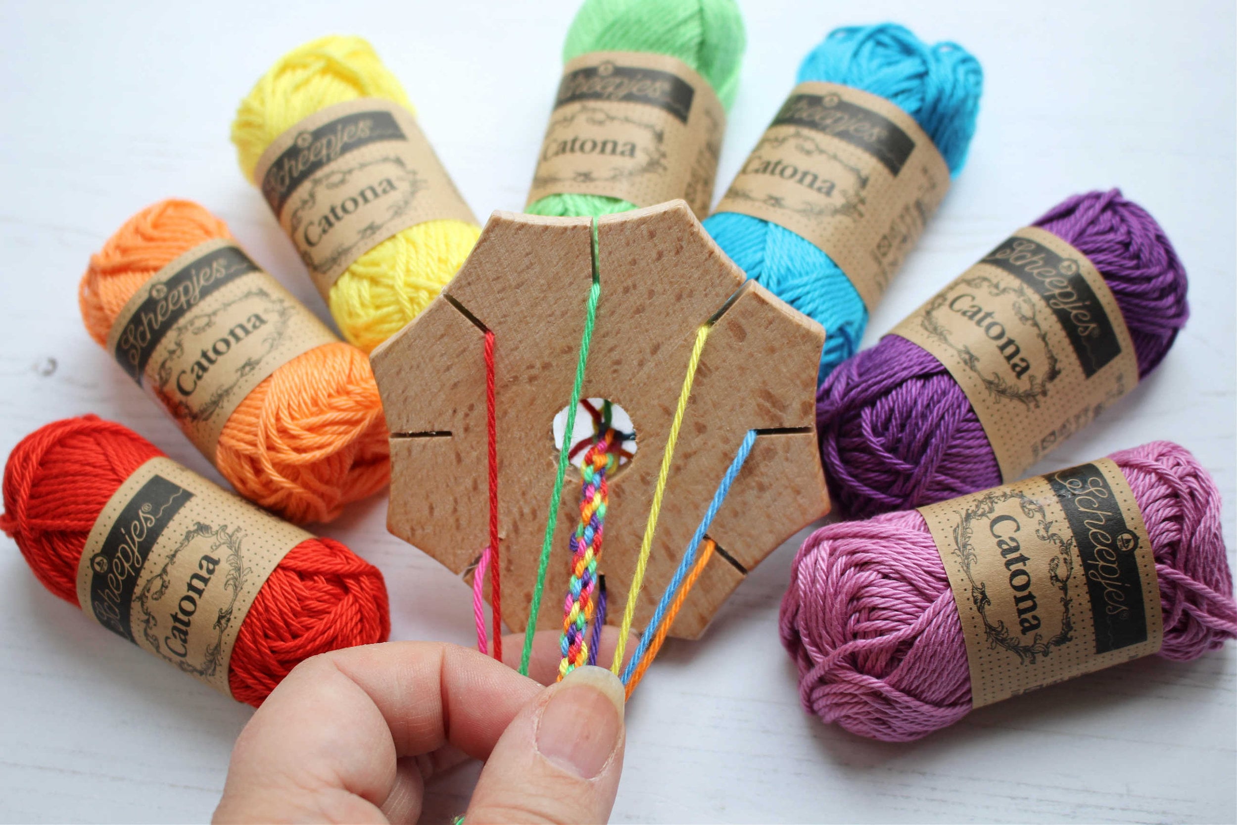 Wooden Braiding Star Starter Kit | Craft Kits for Kids UK, DIY Kit ...