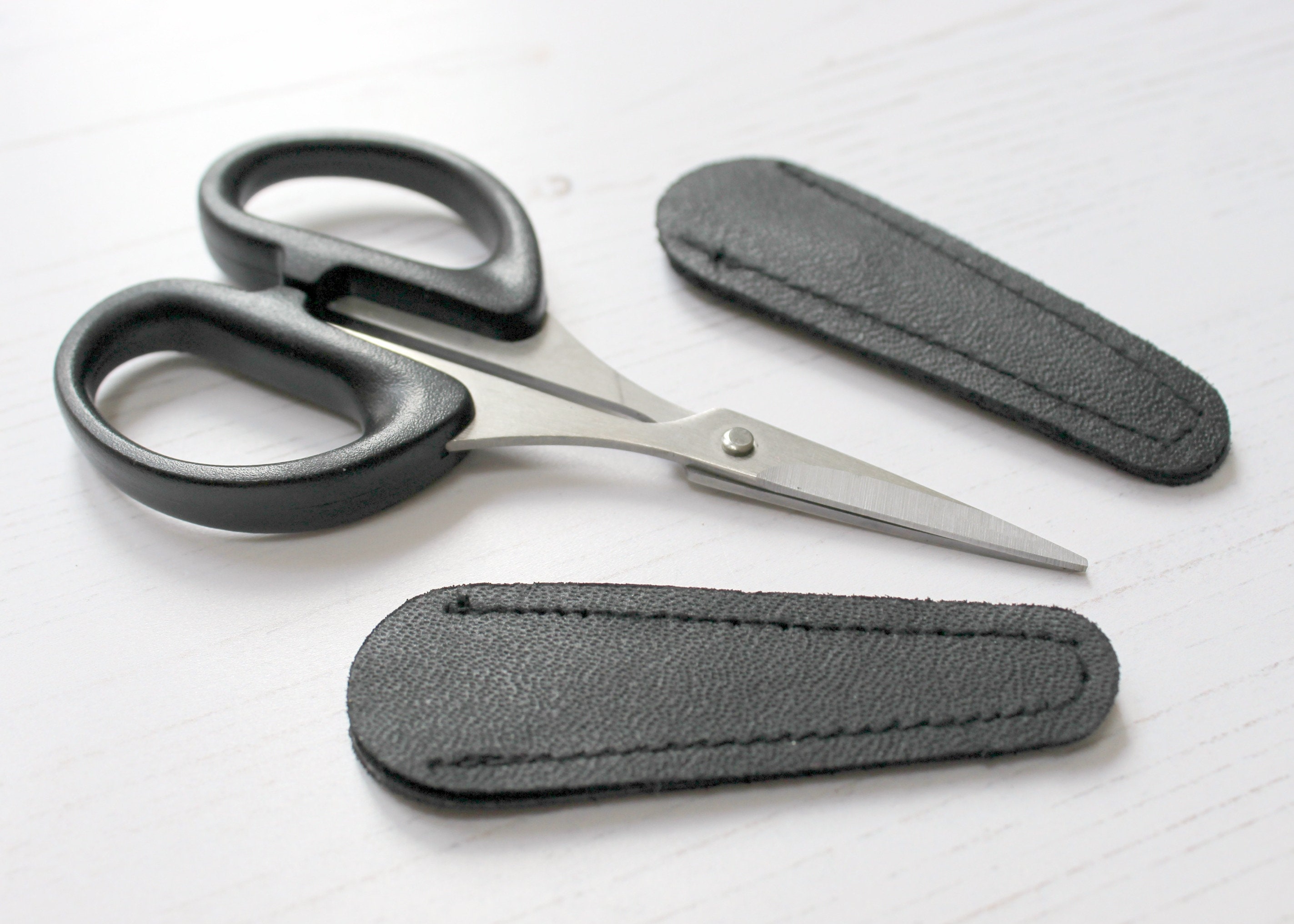 Scissor Sheath | Leather Scissor Sheath, Scissor Holder, Scissor Sheath ...