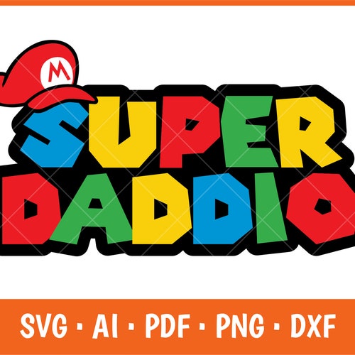 Super Daddio SVG PNG Happy Father's Day - Etsy