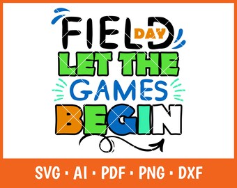 Field Day Svg | Etsy