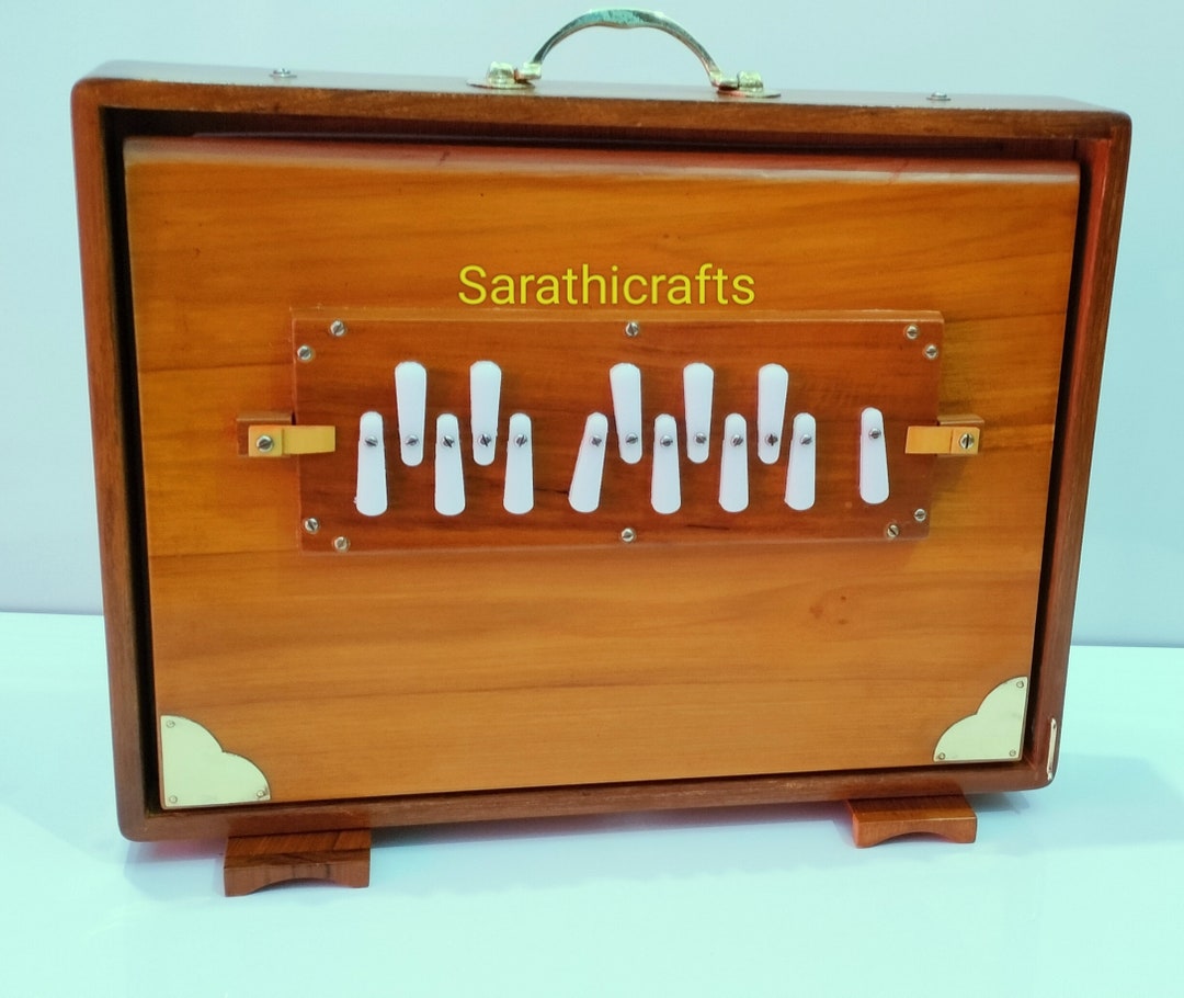 Shruti Box, Large and Small Pure Teak Wood Sur Pete With Form Bag ...