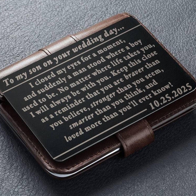 Engraved Wallet - Etsy