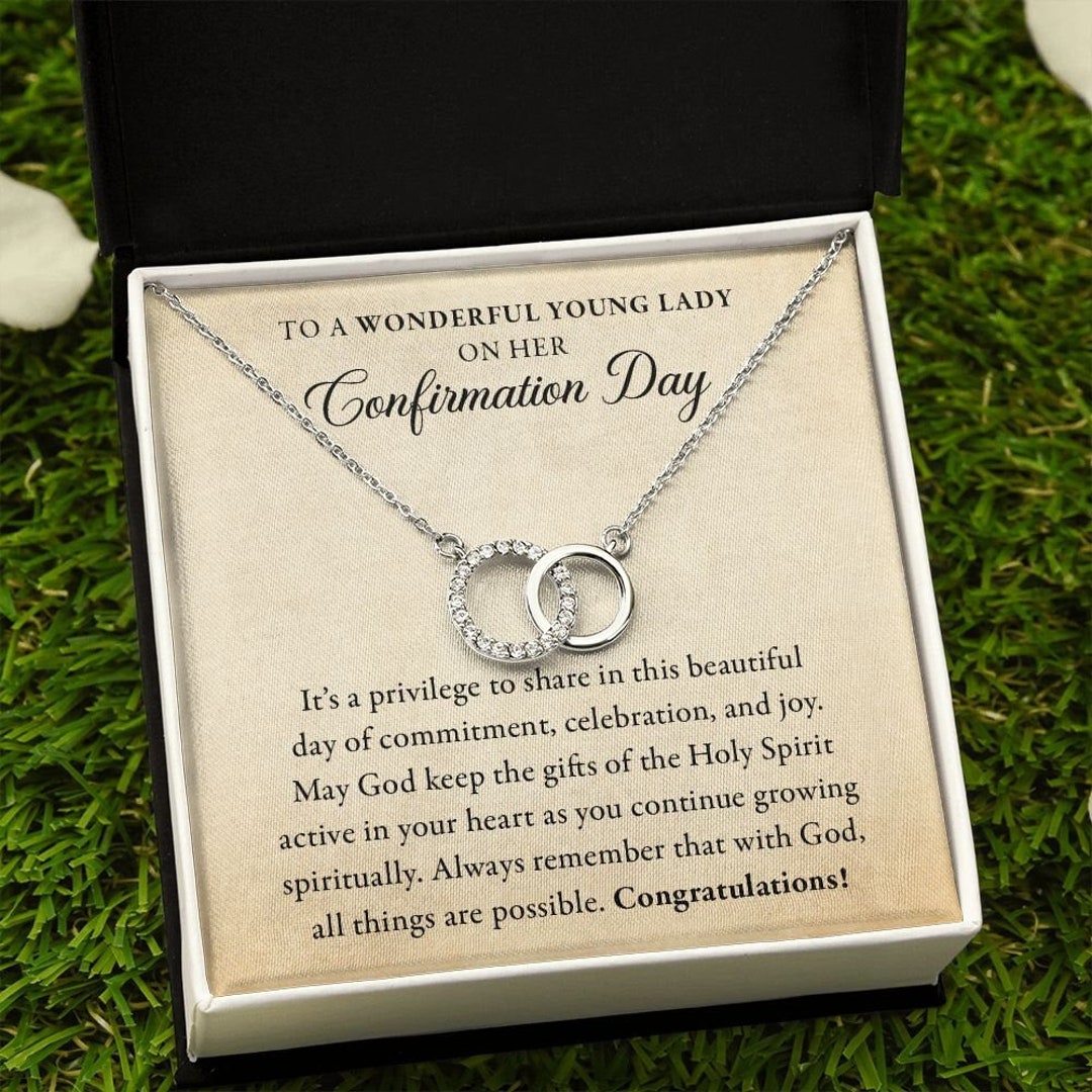 Confirmation Necklace for Girls RCIA Gifts for Women - Etsy