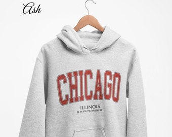 Chicago Hoodie - Etsy