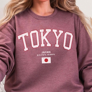 Vintage Style Tokyo Sweatshirt, Japan Sweater, Tokyo Family Vacation ...