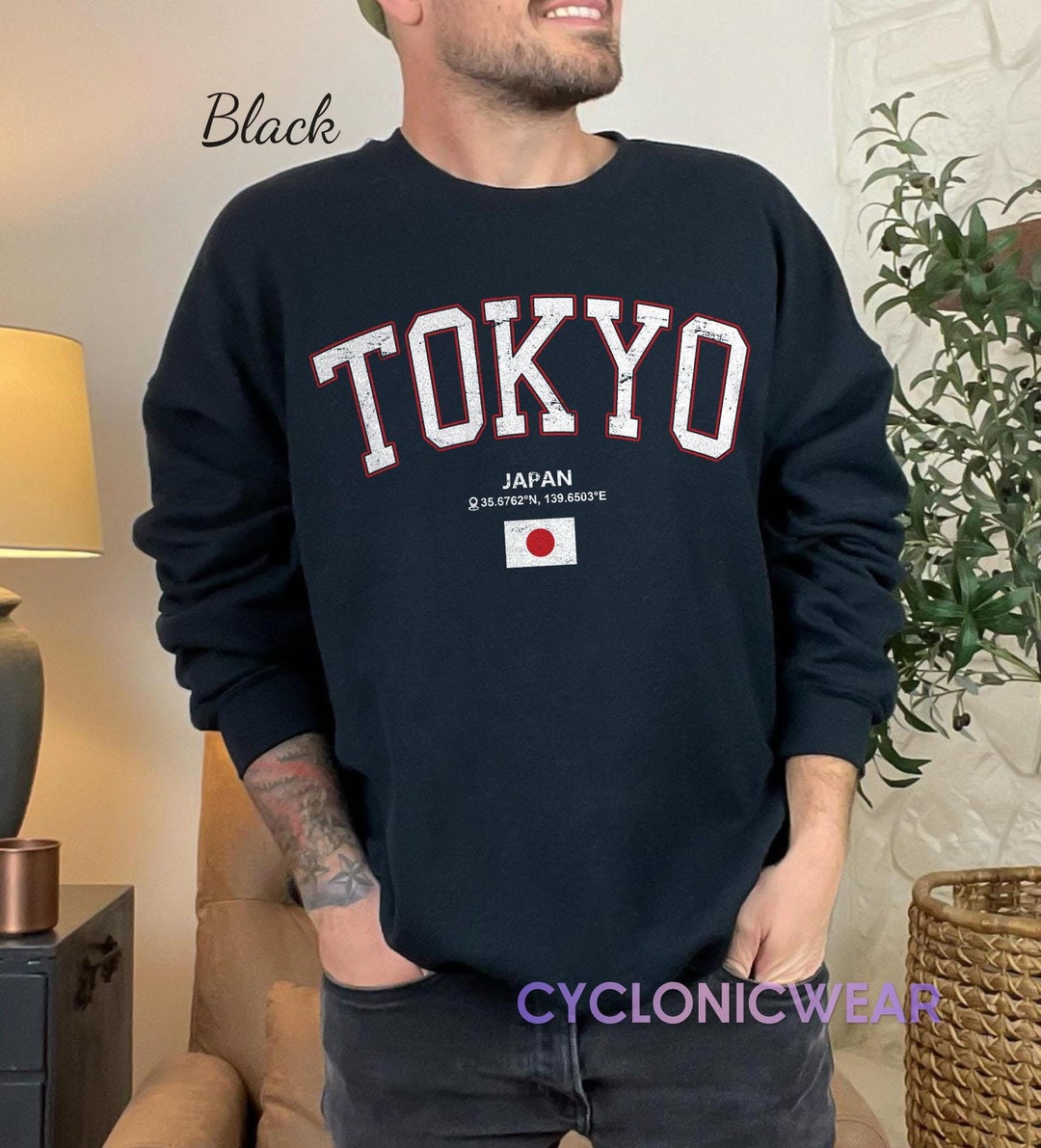 Vintage Style Tokyo Sweatshirt, Japan Sweater, Tokyo Family Vacation ...