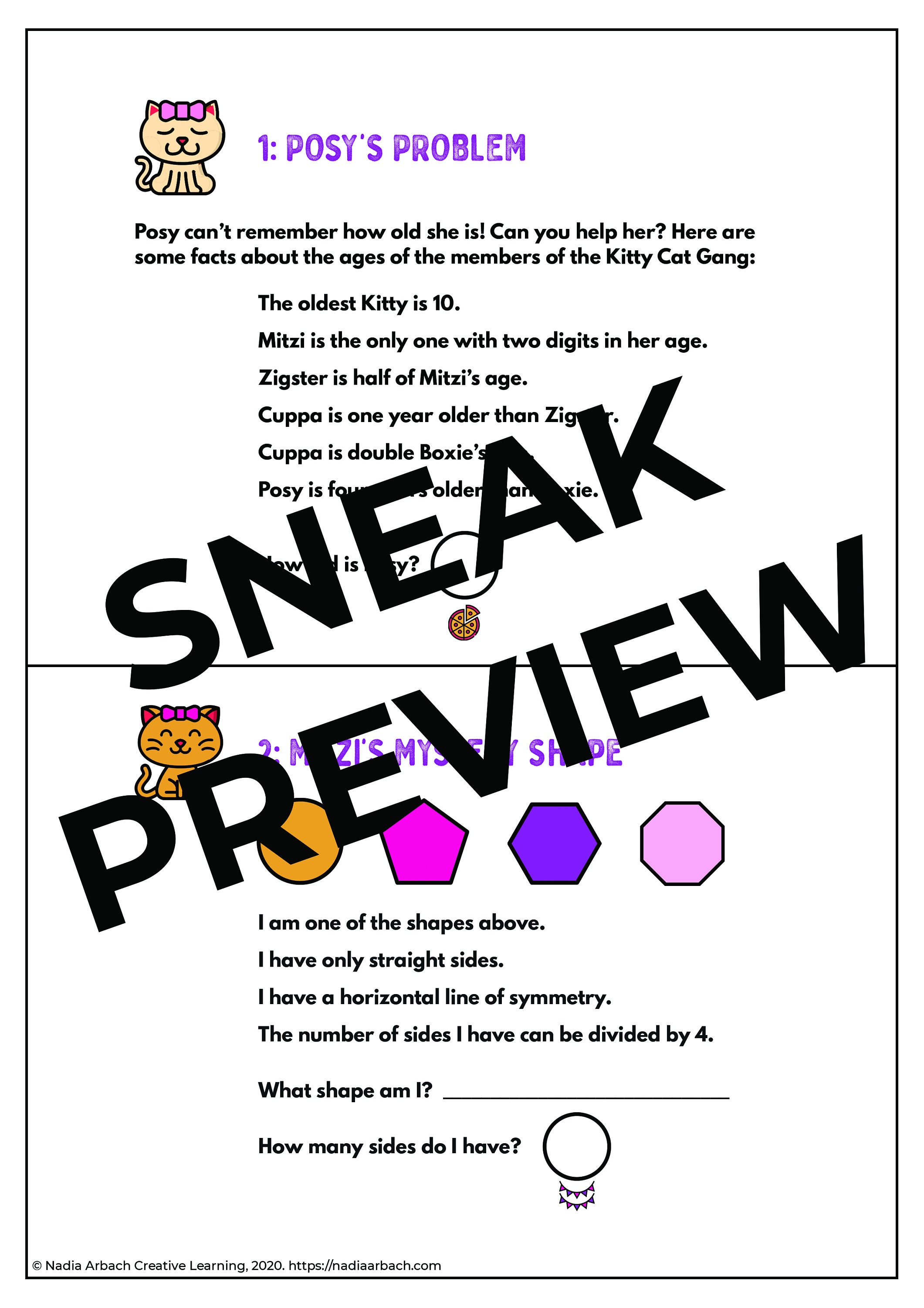 Escape Room Activity for Kids - the Mystery of the Missing Birthday ...