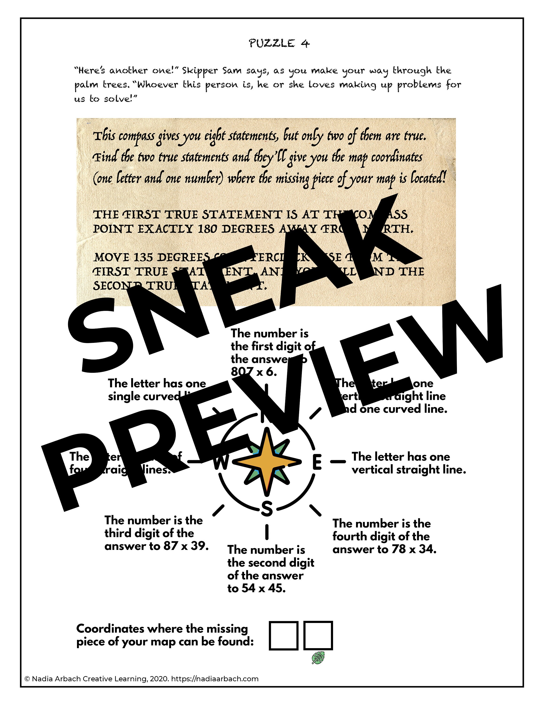 Buy US Version Escape Room for Kids Desert Island Adventure With the ...