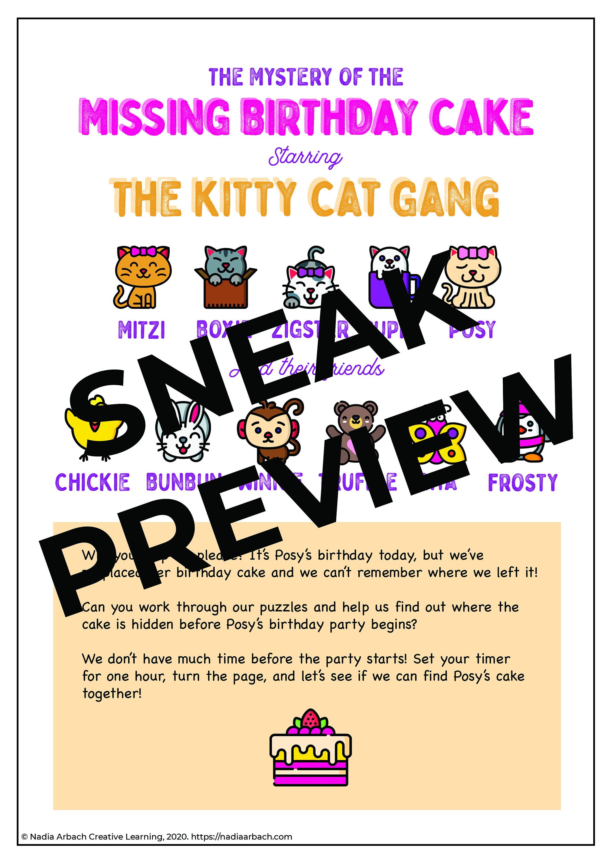 Escape Room Activity for Kids the Mystery of the Missing - Etsy