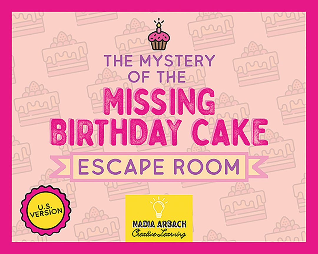 US Version - Escape Room for Kids - the Mystery of the Missing Birthday ...