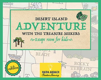 Escape Room Activity for Kids - Desert Island Adventure With the ...