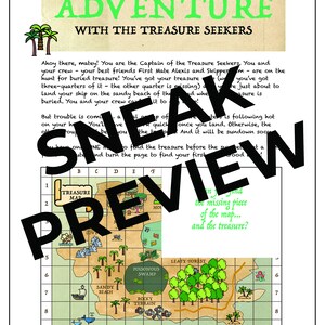 Escape Room Activity for Kids - Desert Island Adventure With the ...