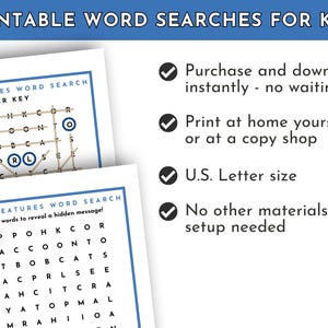 Chilly Creatures Word Search Puzzles With Fun Hidden Messages | Winter ...
