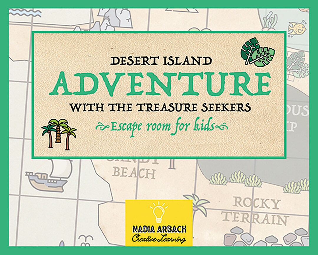 Escape Room Activity for Kids - Desert Island Adventure With the ...