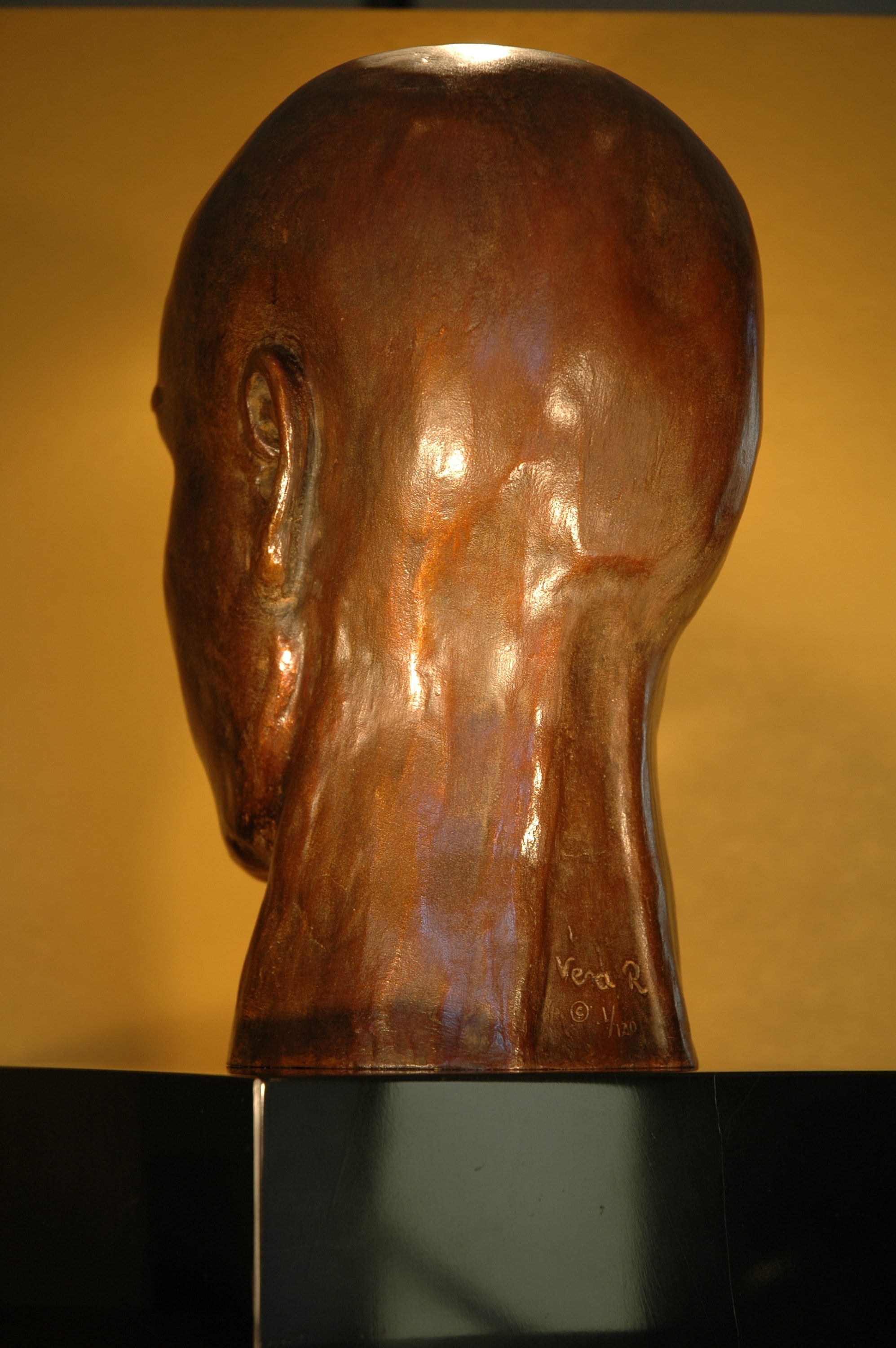 The Hun, Terrifying Looking Fighter, Head in Bronze, Head of Fighter ...