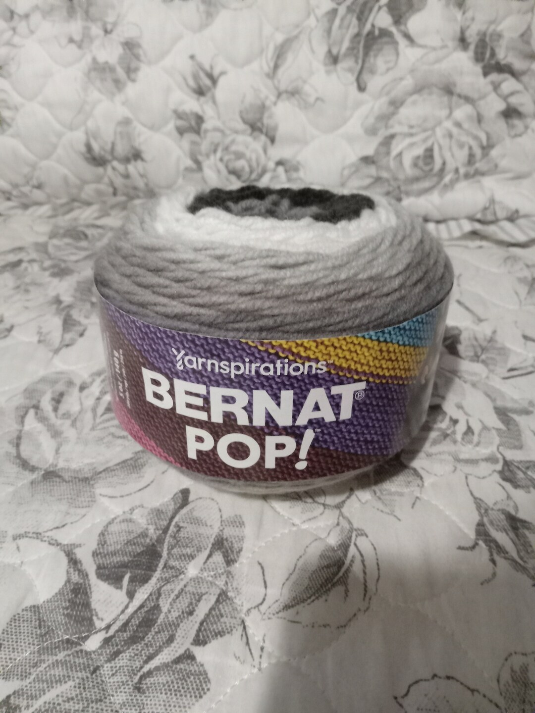 Barnat Pop by Yarnspirations Yarn Ebony and Ivory - Etsy