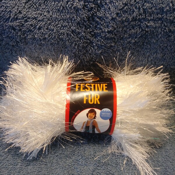 White Fun Fur - Etsy