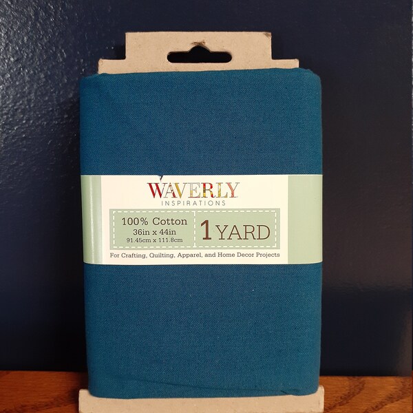 Waverly Blue Fabric - Etsy