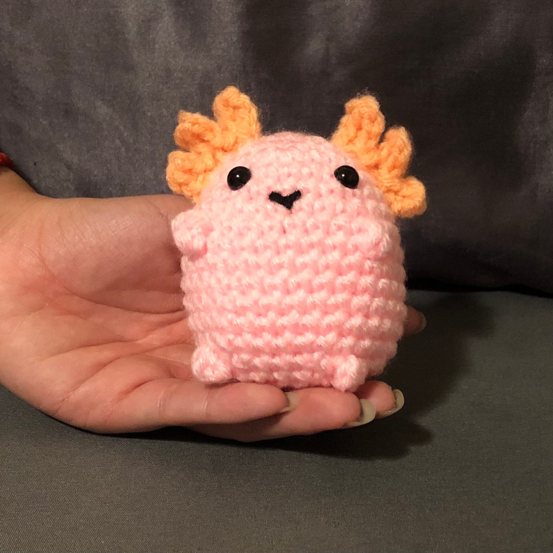 Kawaii Chubby Axolotl - Etsy