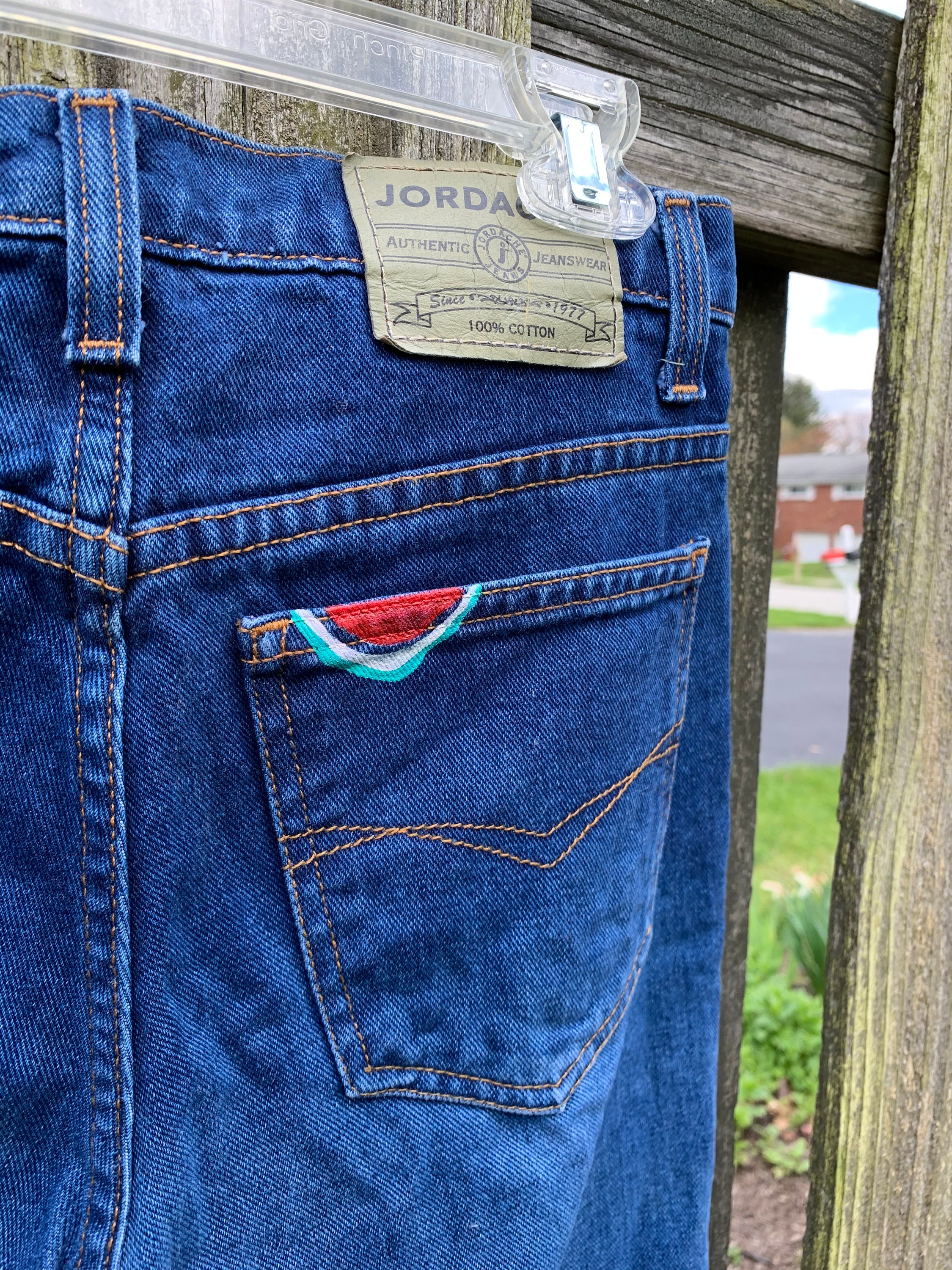 Geode Print Painted Jeans-custom Jeans-colorful Jeans-women's Denim ...