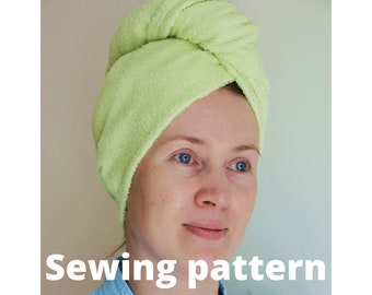 Hair Towel Wrap Pattern | Etsy