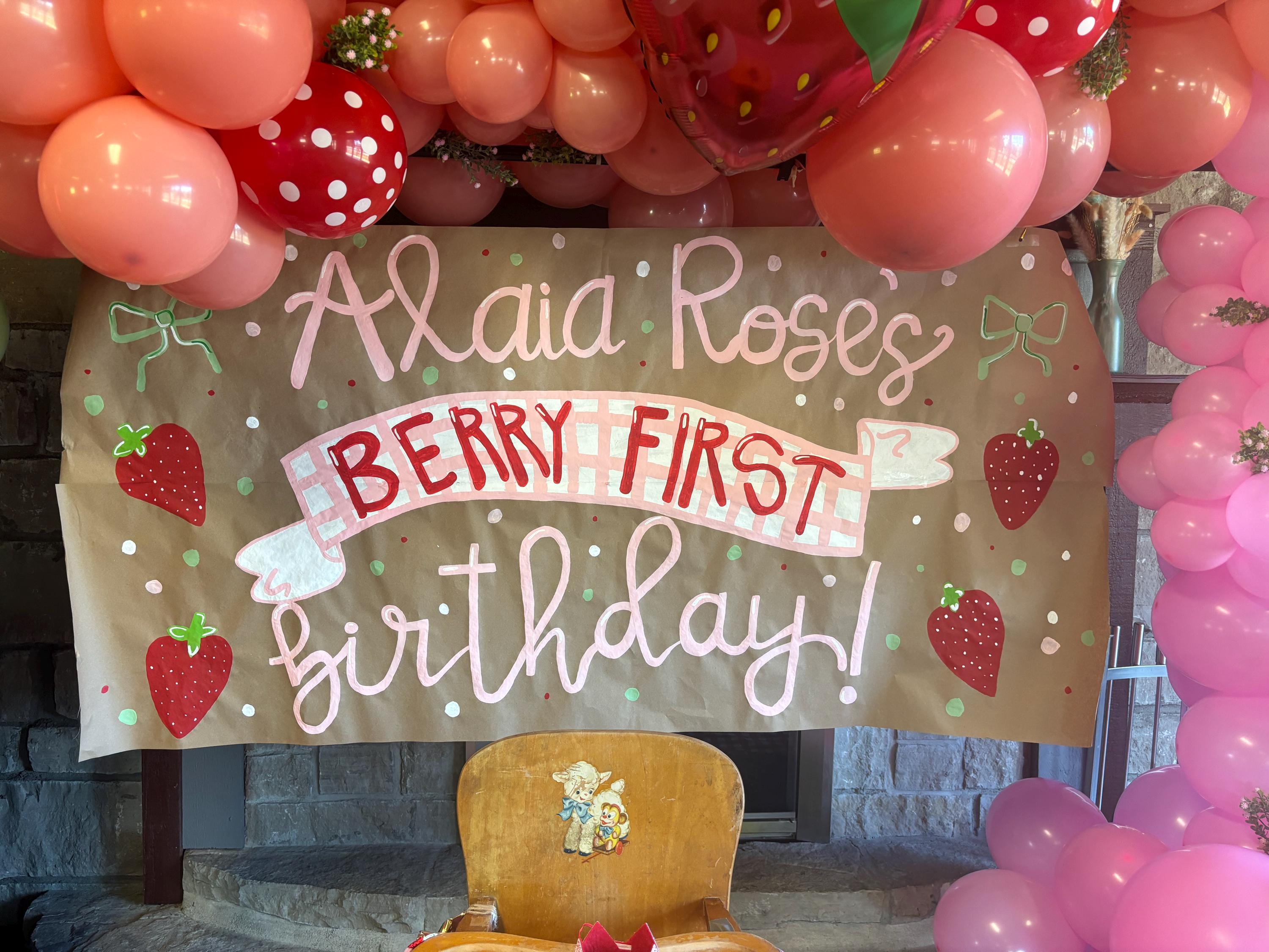 Custom Hand Painted Banner Birthday Edition - Etsy