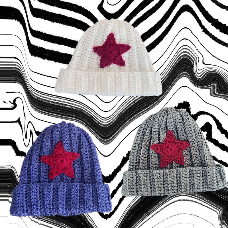 Grunge Beanie - Etsy