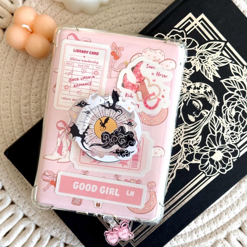 Dragon Popsocket Kindle - Etsy UK