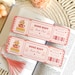 Home Body Book Club Bookmark With Tassel, Ticket Bookmark, Book ...