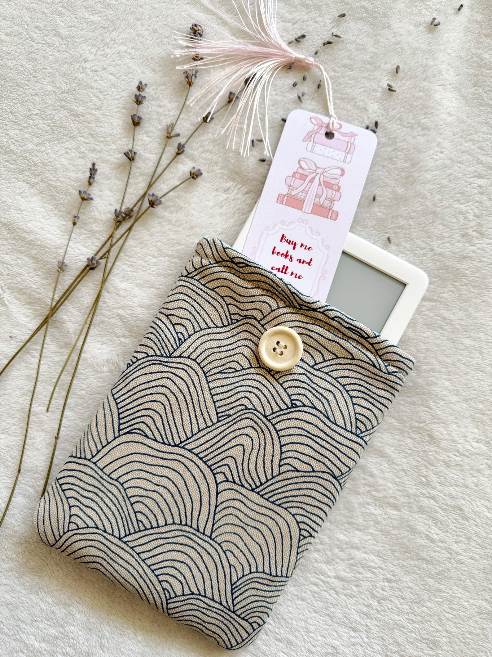 Japanese Kindle Paperwhite and Scribe Case, Padded Kindle Sleeve ...