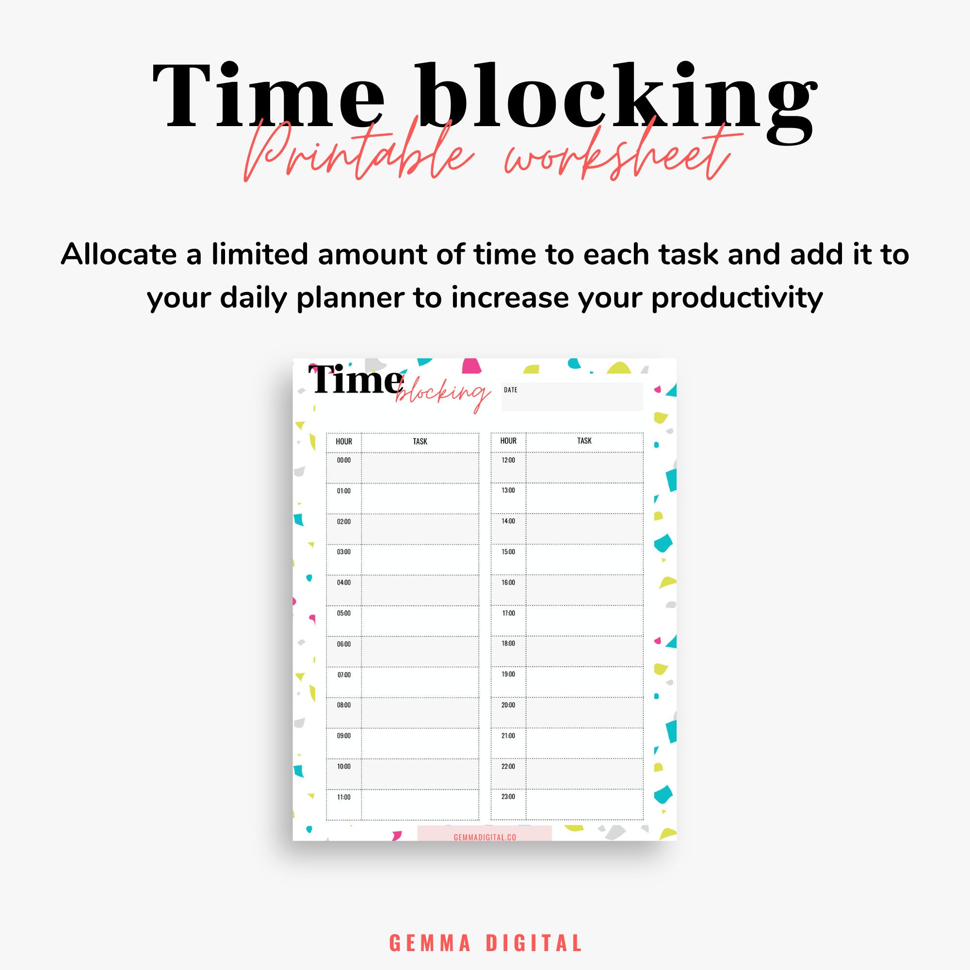 Daily Routine Printables, Morning Routine Printable, Evening Routine ...