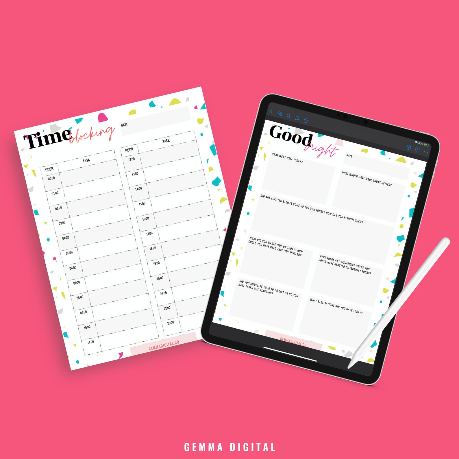 Daily Routine Printables, Morning Routine Printable, Evening Routine ...