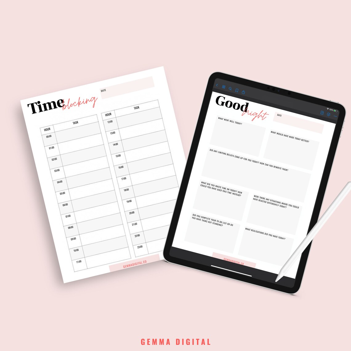 Daily Routine Printables, Morning Routine Printable, Evening Routine ...