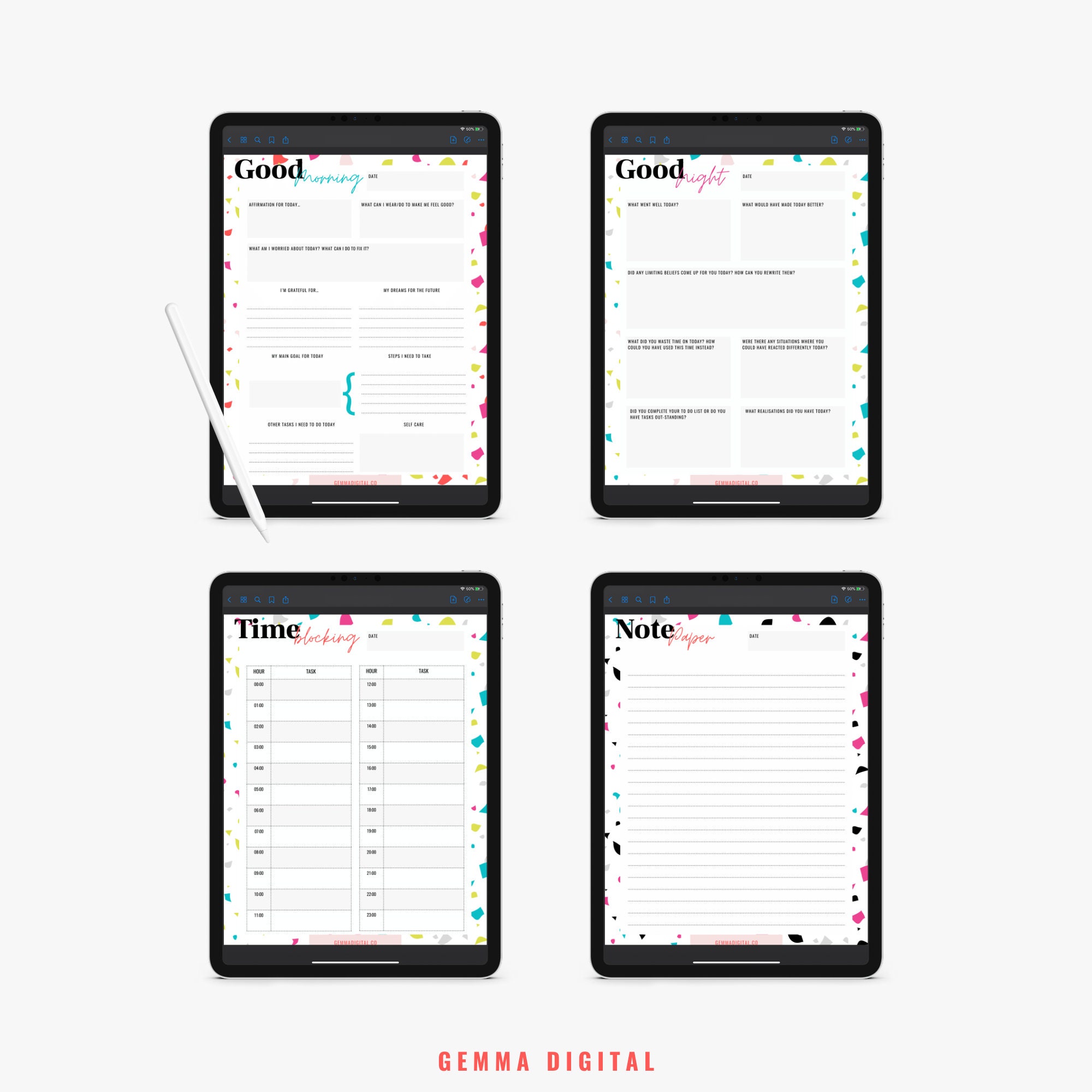 Daily Routine Printables, Morning Routine Printable, Evening Routine ...