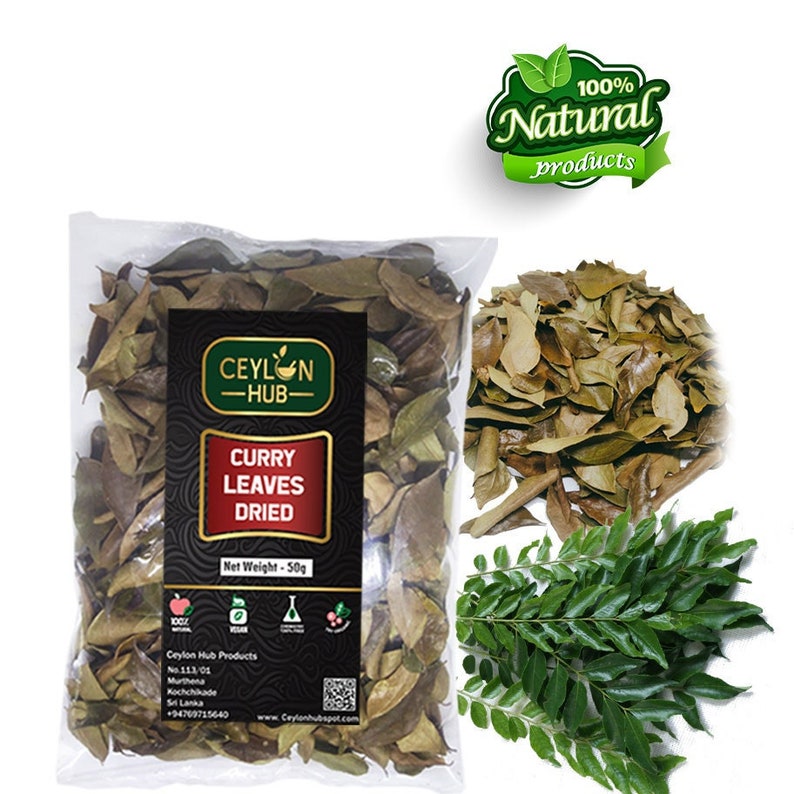 Fresh Curry Leaves Dried Koenigii Leaf Datum Organic 100% Natural Pure ...