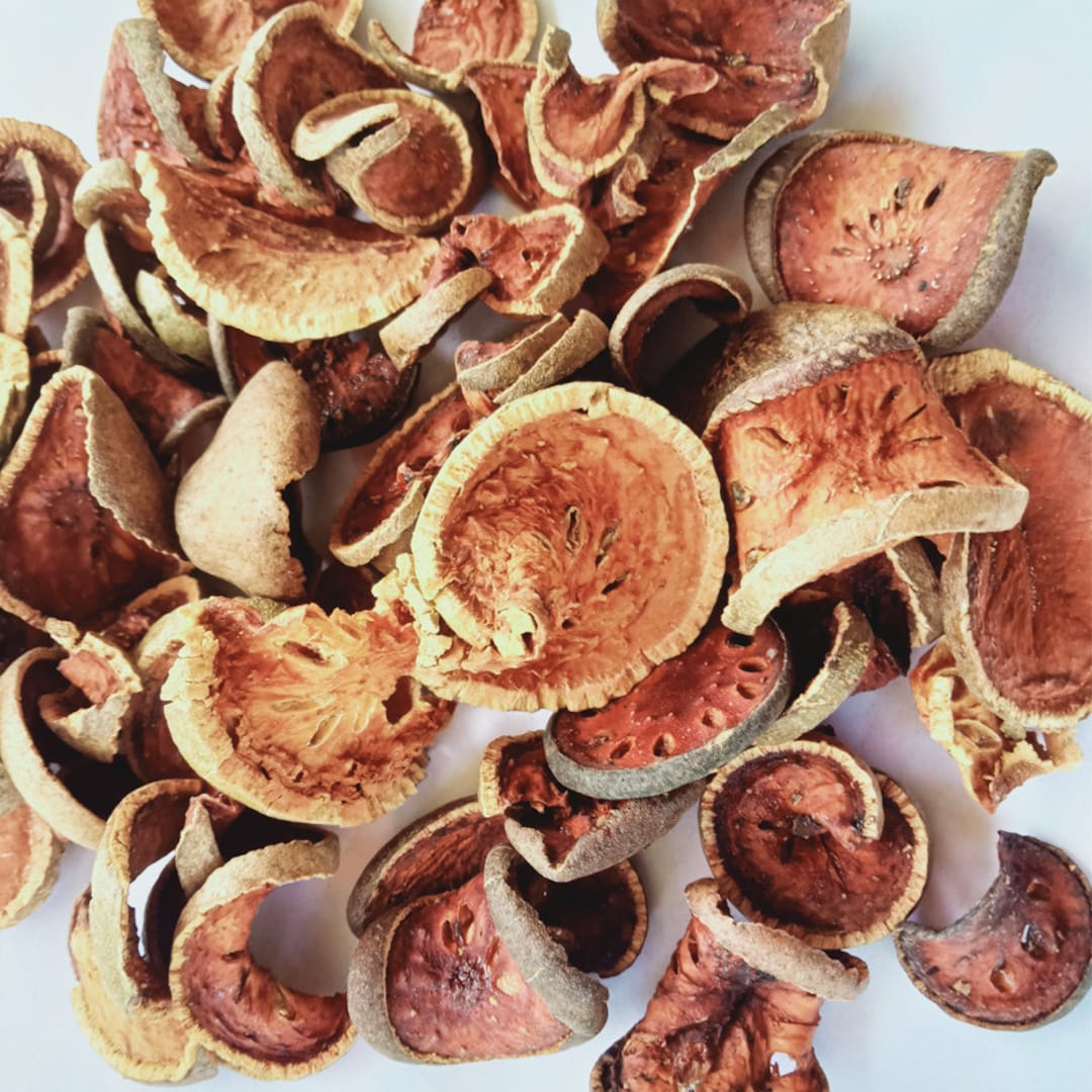 Fruit Dried Bael Tea Herbal 100% Organic Drink Marmelos Aegle Belimal ...