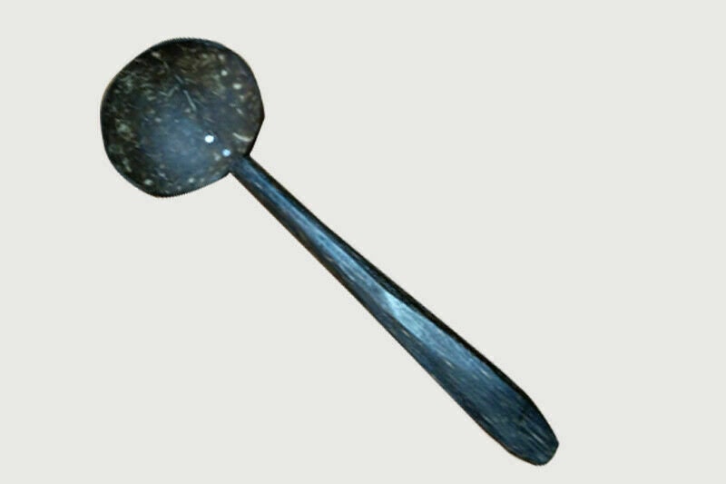 Kithul & Coconut Shell Spoons Hand Craft Kitchen Tools Cooking Free ...